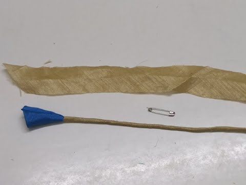 blouse back rope stitching trick with safety pin easy method for ...