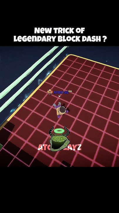New Trick Of Legendary Block Dash ☠️ #shorts #stumbleguys - YouTube