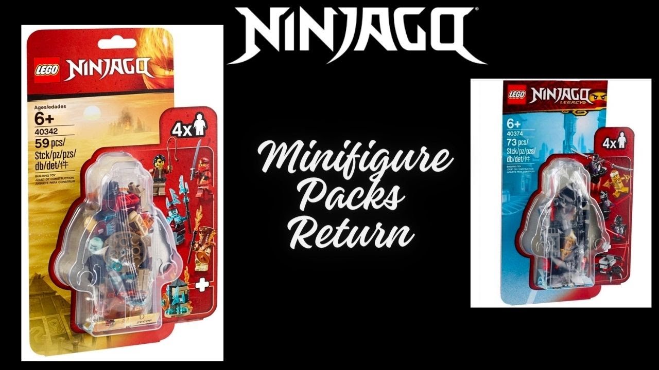Ninjago Minifigure Packs Return - YouTube