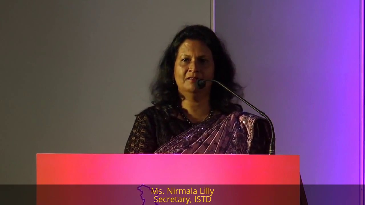 Vote of Thanks : Ms.Nirmala Lilly , Secretary, ISTD | NTS2K17 - YouTube