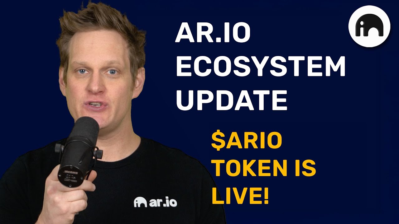 $ARIO Token Is Live! What It Means for AR.IO, Arweave, and the Future ...