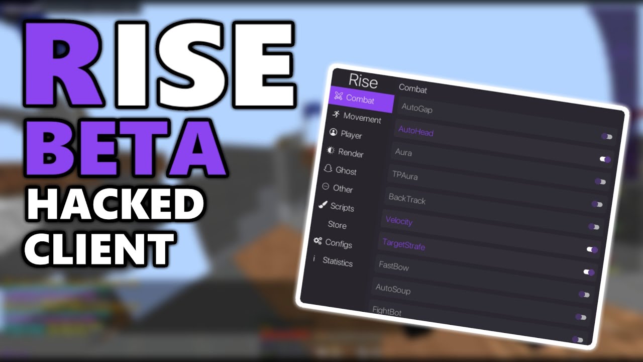 RISE BETA - The #1 Hypixel Client - Hacking on Hypixel #28 - YouTube
