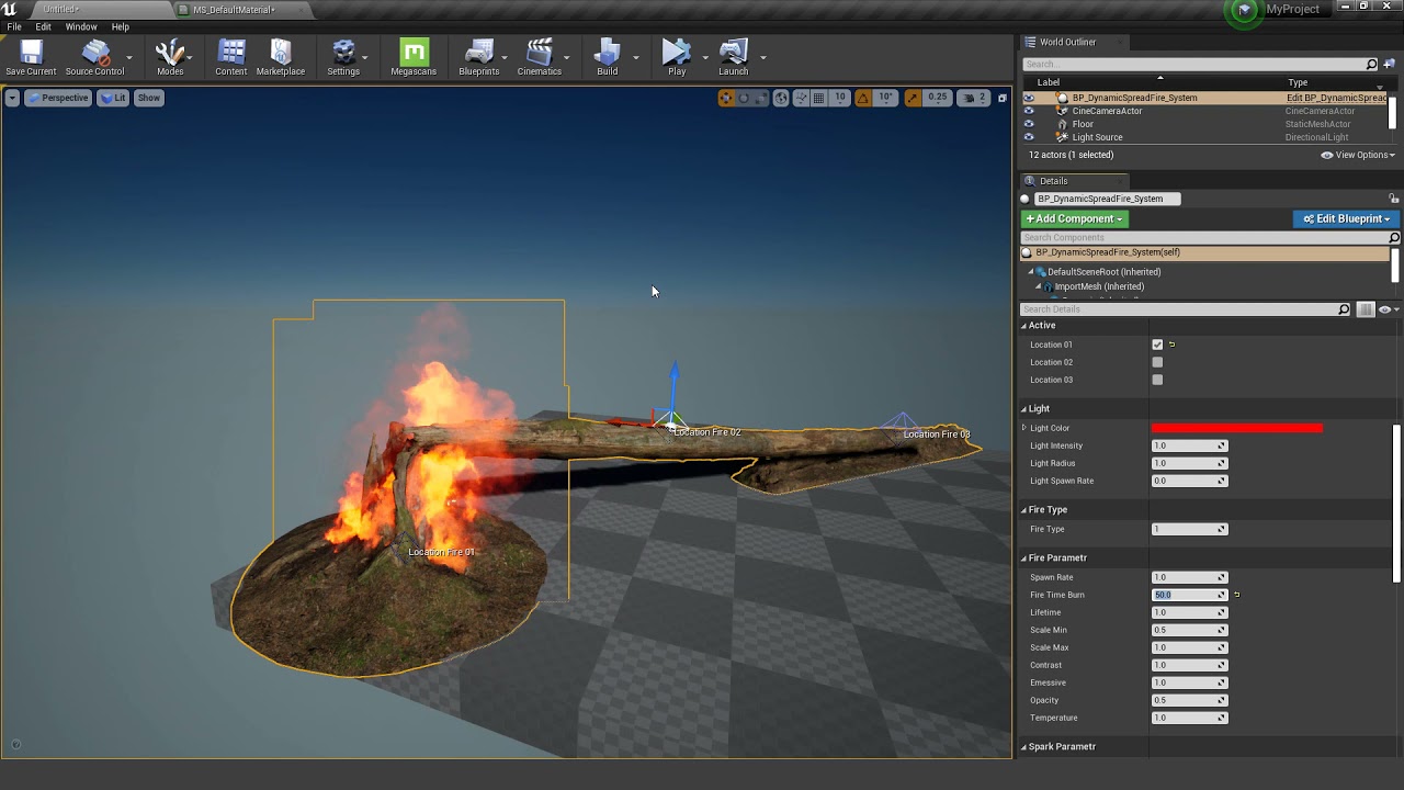 Fire Fx Tutorial - YouTube