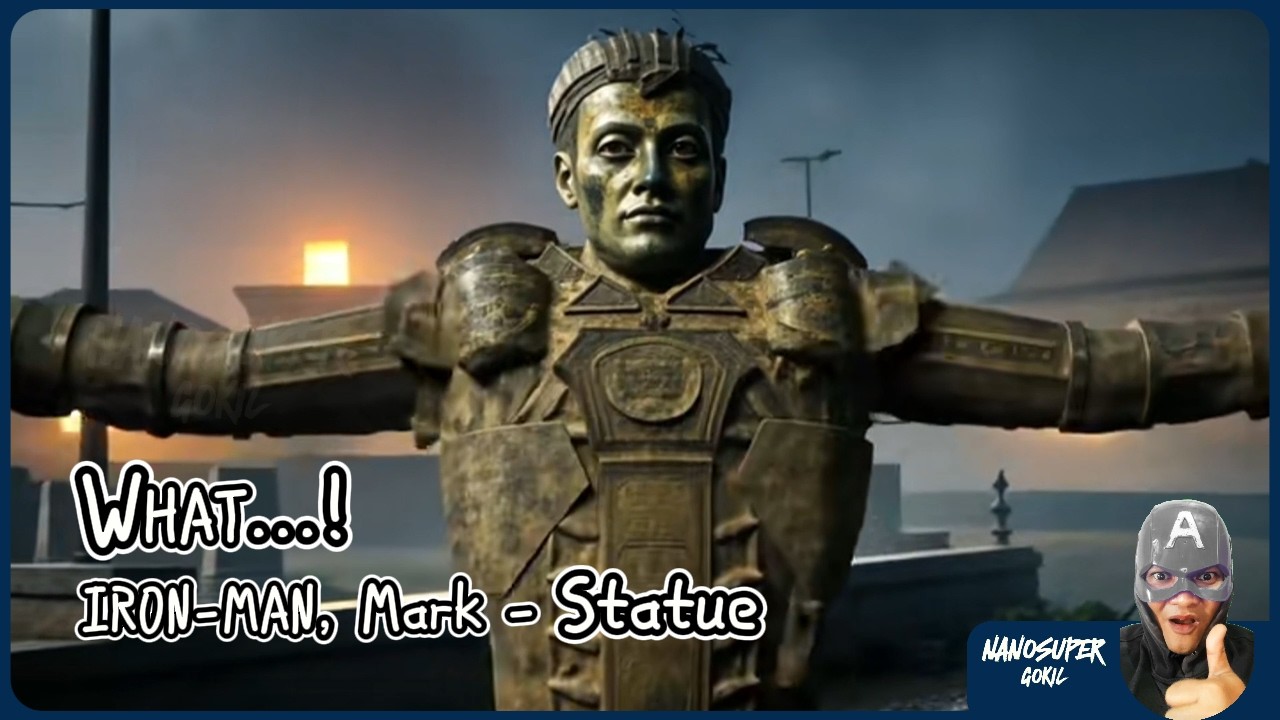 WHAT...! IRON-MAN, Mark – Statue | Ancient Power in a Stone-Carved Suit ...