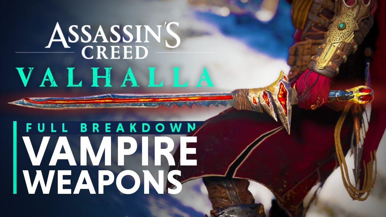 NEW Vampire Weapons Found In Latest Update! - Assassin's Creed Valhalla ...