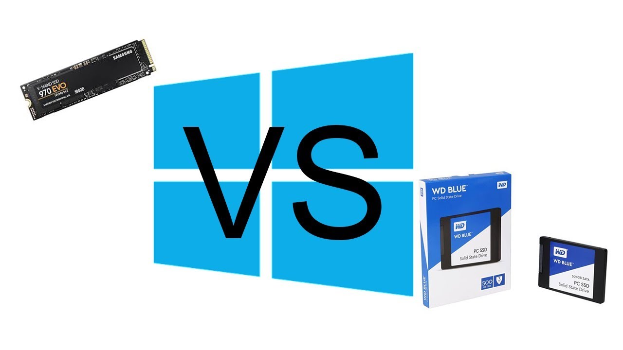 Mvme M.2 vs SSD. More speed = Faster windows boot times?? - YouTube