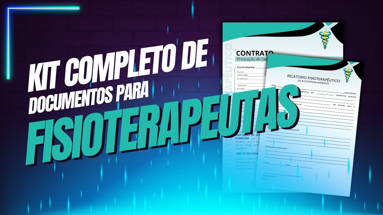 Kit de Documentos Para Fisioterapeutas - YouTube