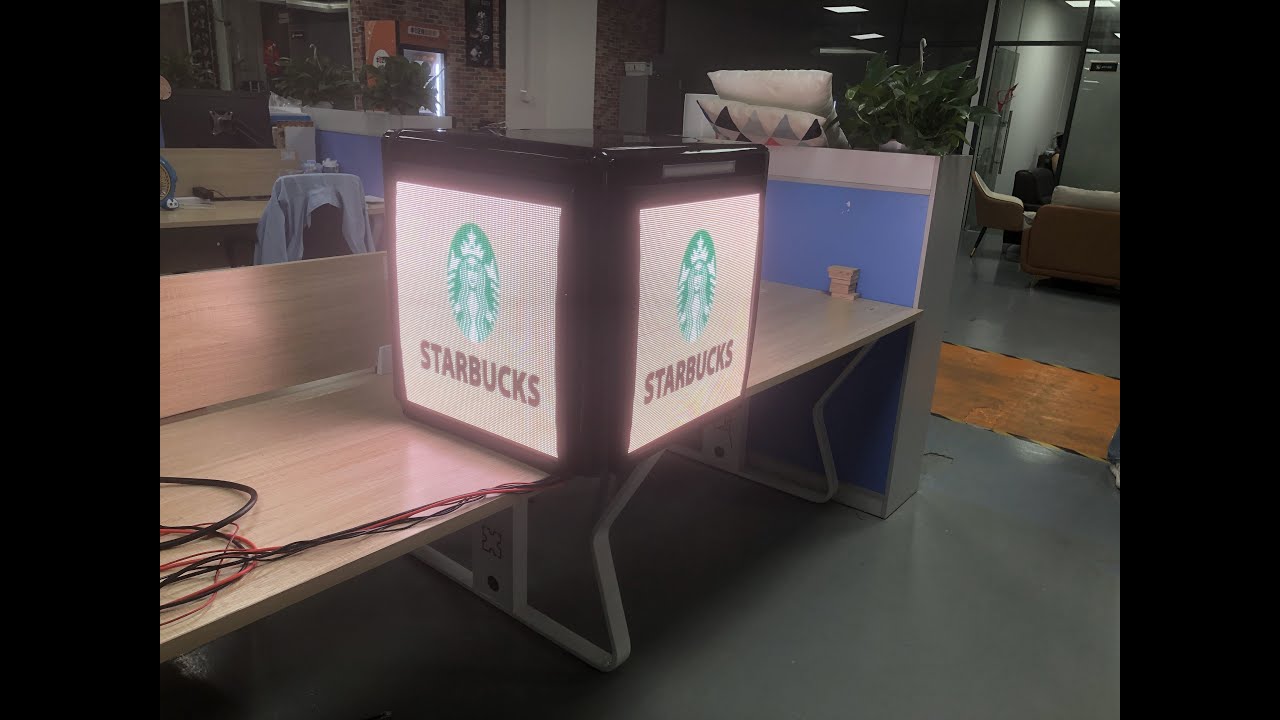 Digital Delivery Box LED Display for Motorcycle - YouTube