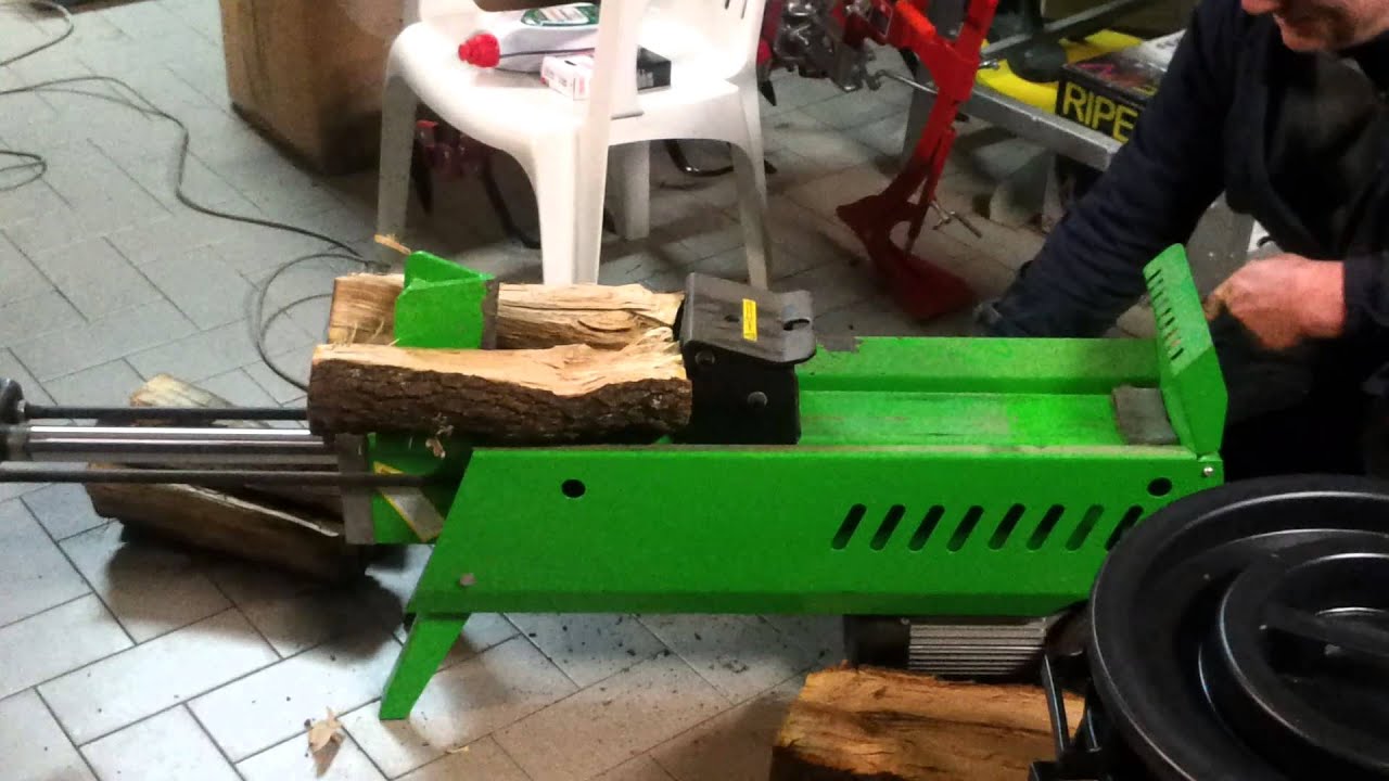 Spaccalegna orizzontale by AssoCinqueSette - YouTube