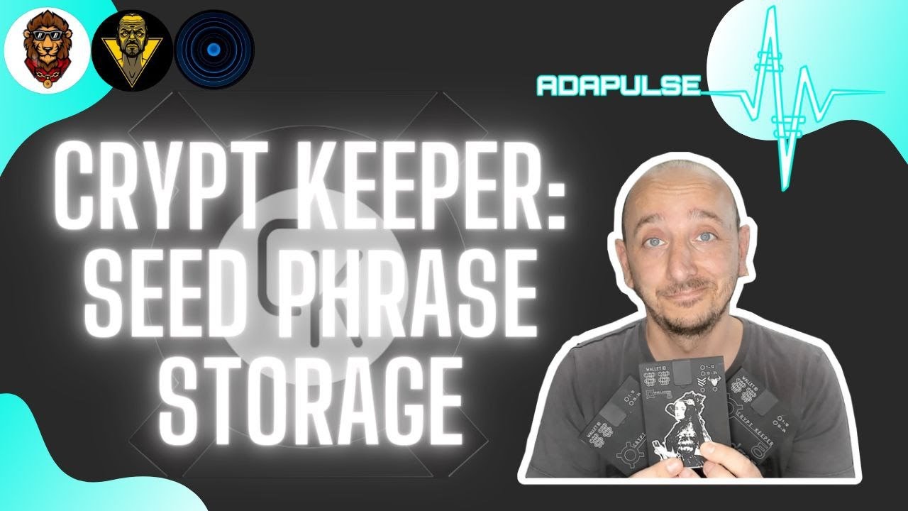 Crypt Keeper: A Way To Safely Store Your Seed Phrase - YouTube