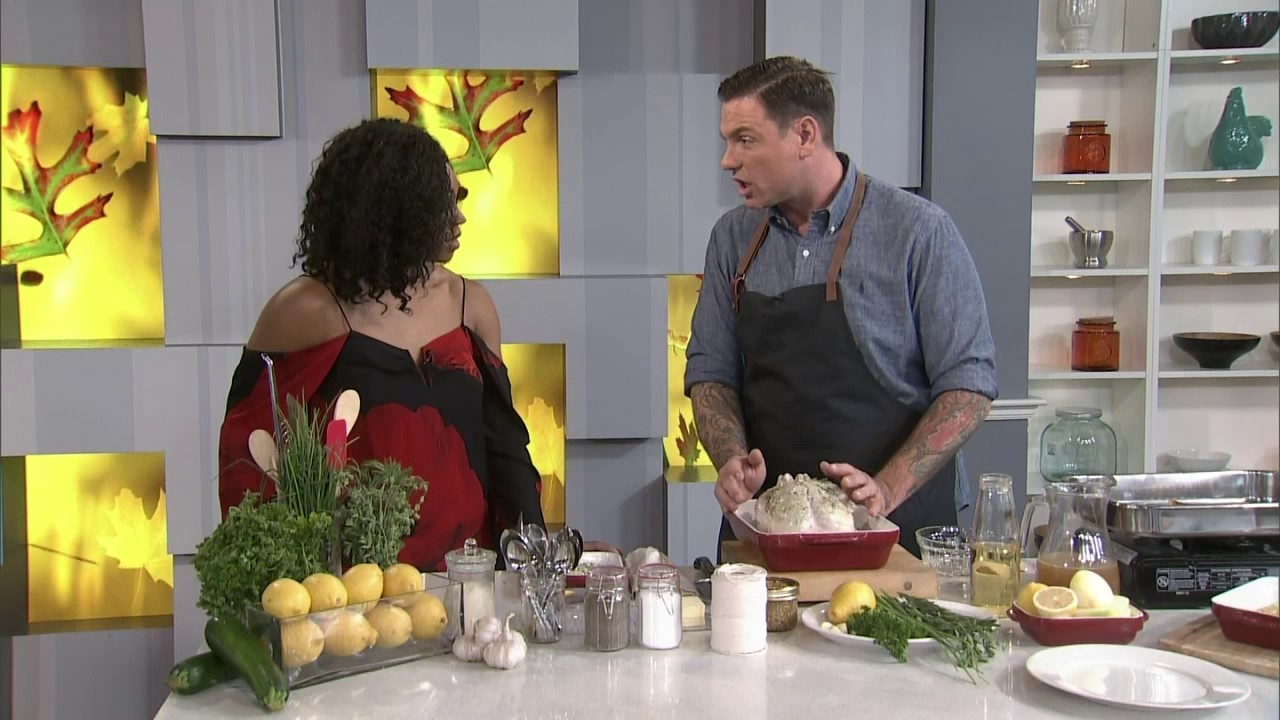 Chuck Hughes' simple roasted chicken - YouTube