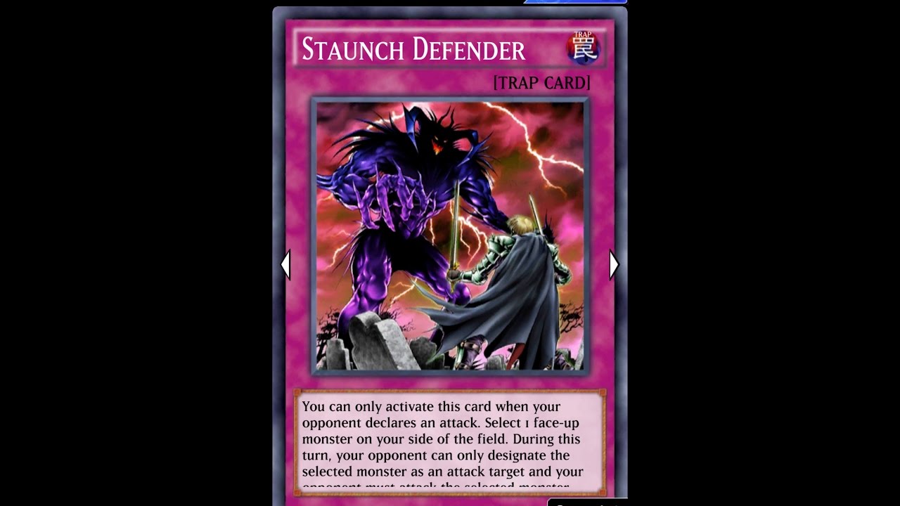 Yugioh Duel Links - Staunch Defender - YouTube