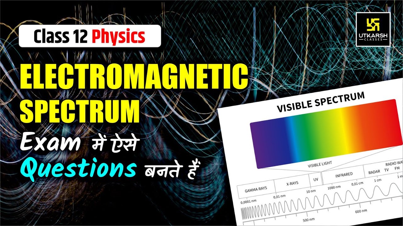 Electromagnetic Spectrum Class 12 Physics | ऐसे Questions आते हैं Exam ...