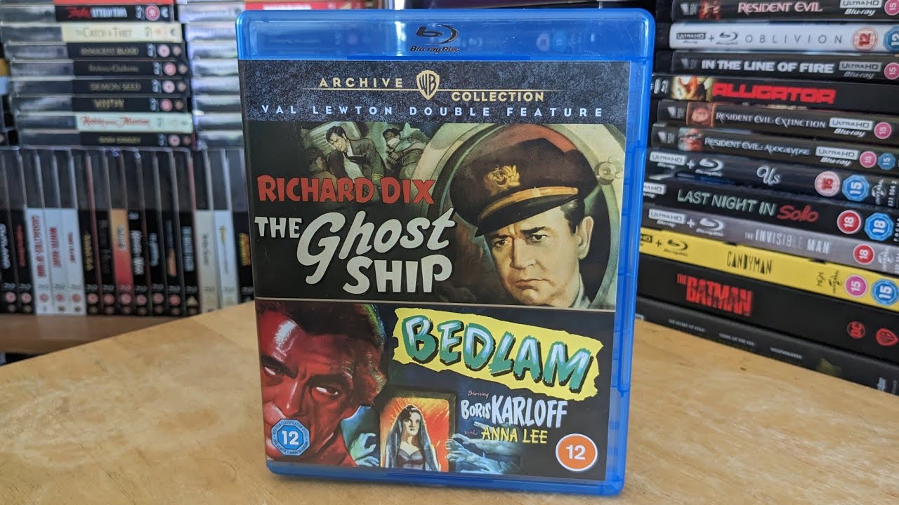 The Ghost Ship and Bedlam Review | Val Lewton Double Feature | WB ...