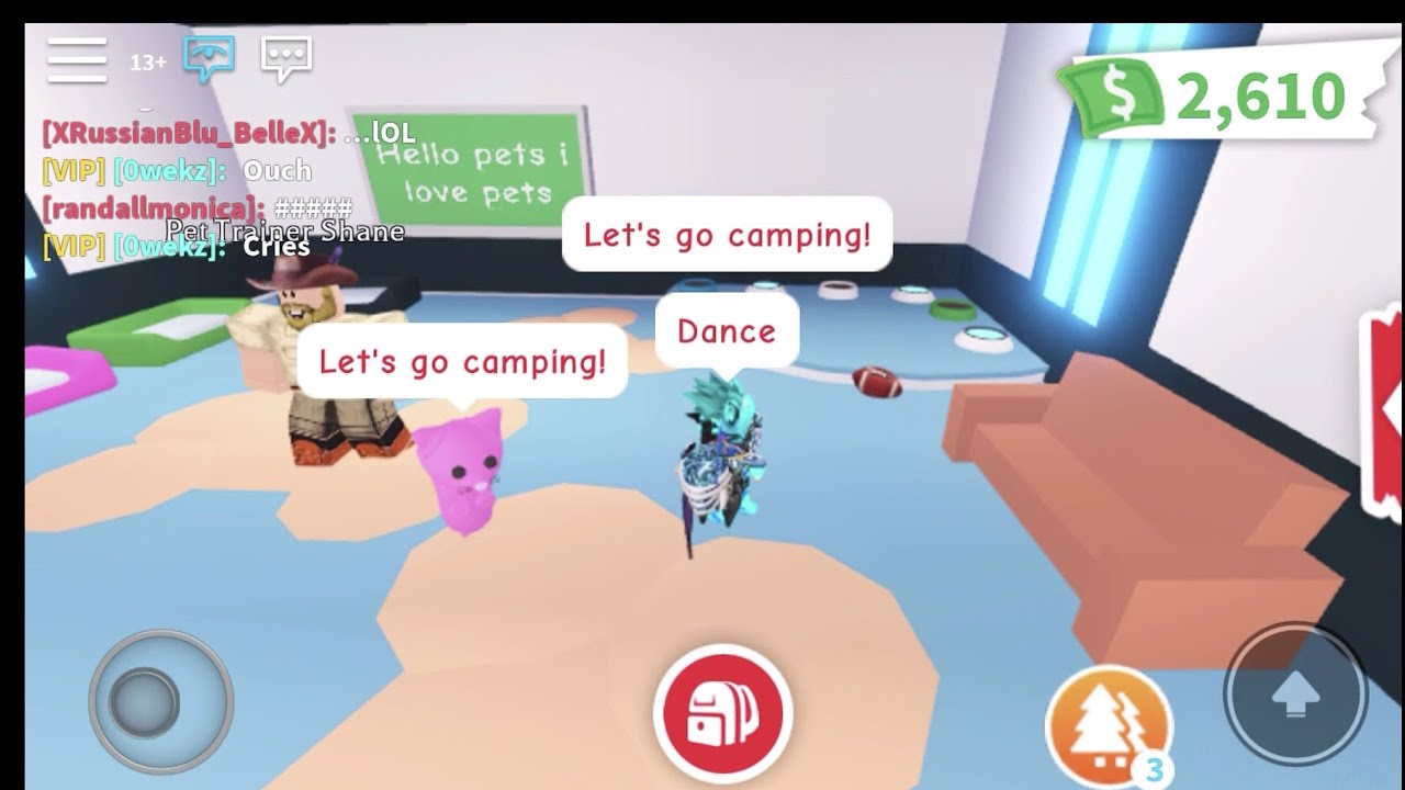 Teach Your Pet to Dance - Adopt Me! - YouTube