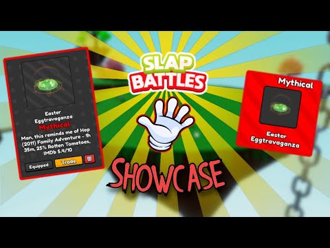Showcasing The Easter Eggstravaganza Slap Effect In Slap Battles!