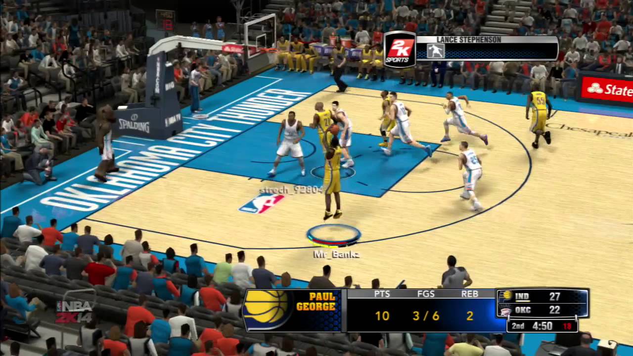 (Kept KD and Westbook to 0 Points 2nd Qtr) NBA 2k14 On Ball Defense ...