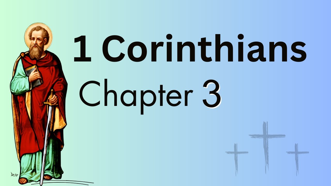 Book of 1 Corinthians | Chapter 3 | AUDIO and TEXT | Holy Bible | NIV ...