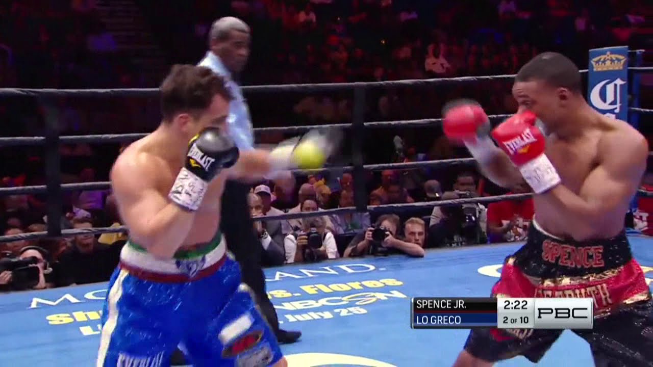 Errol Spence Jr Vs Phil Lo Greco Highlights - YouTube