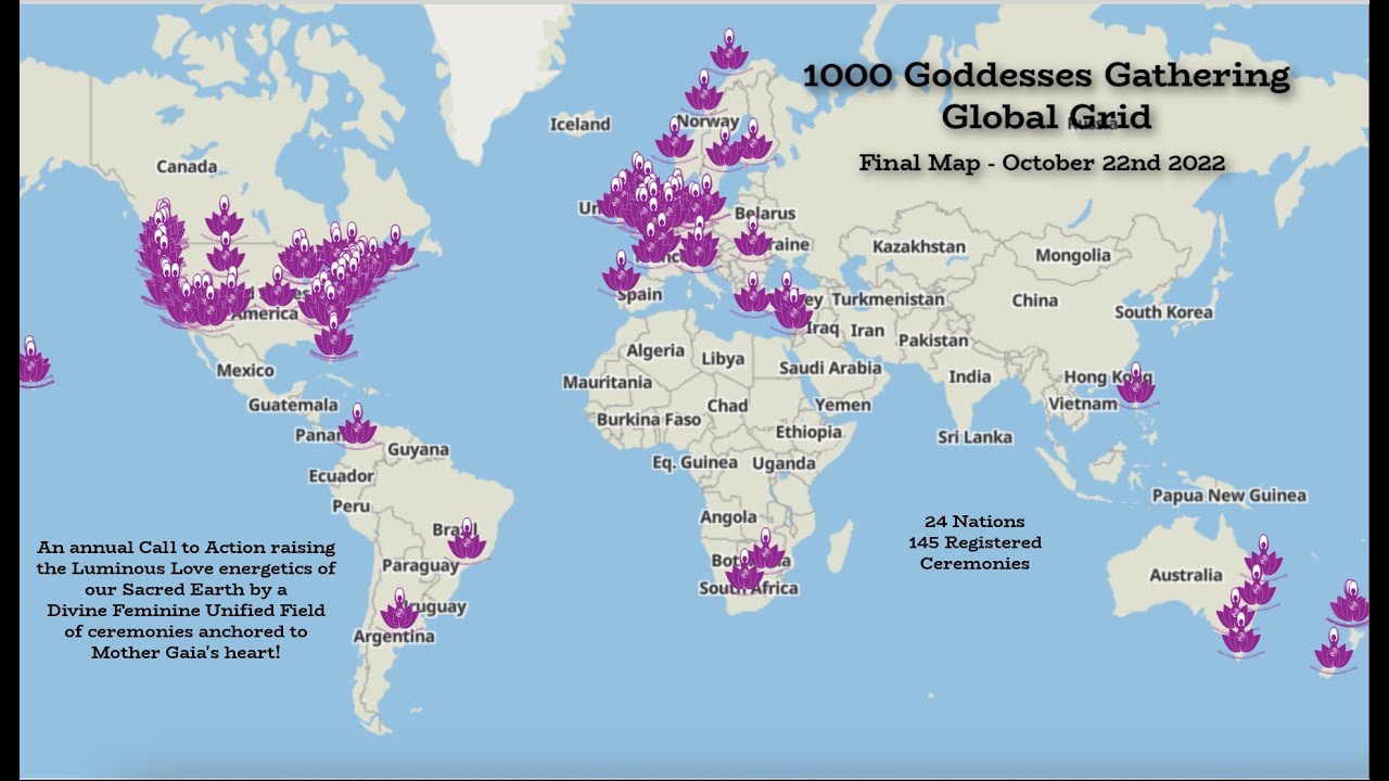 Spiritual Energy Report - 1000 Goddesses Gathering Global Grid – 2022 ...