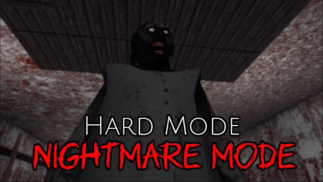 Granny Hard Mode Nightmare Mode 1.7.9.3 - YouTube