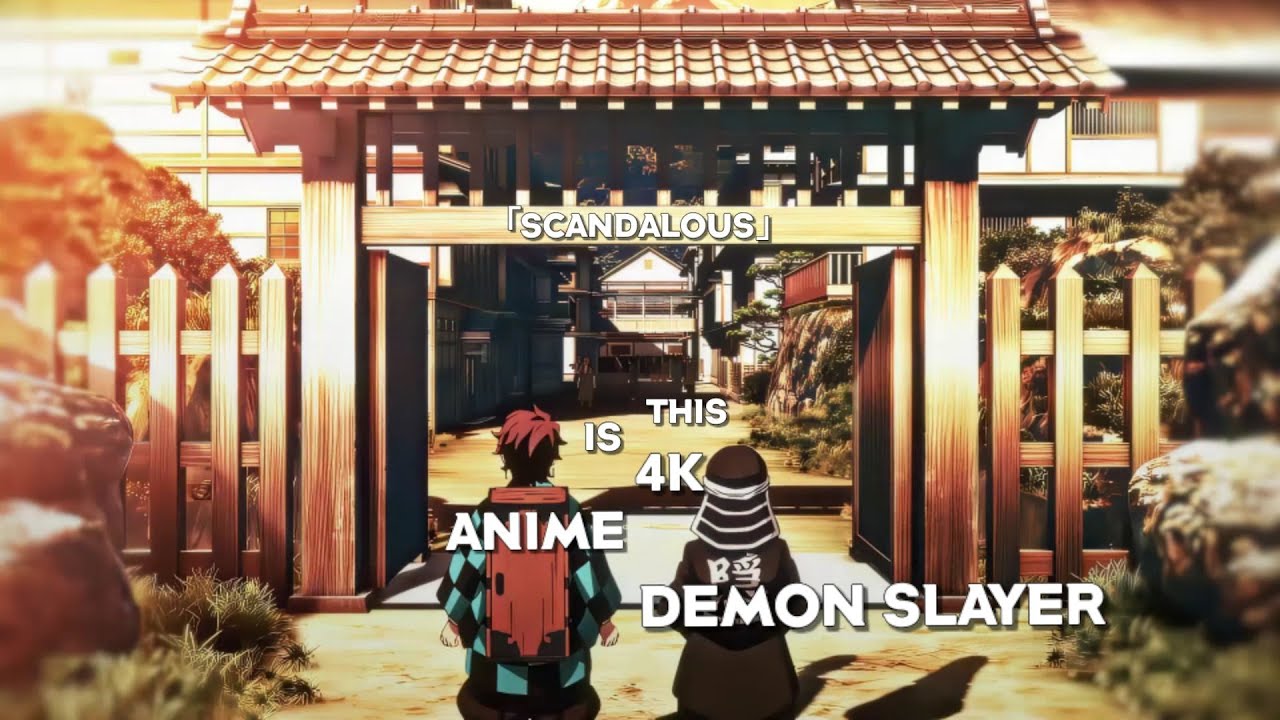 THIS IS 4K ANIME (DEMON SLAYER S3) - YouTube