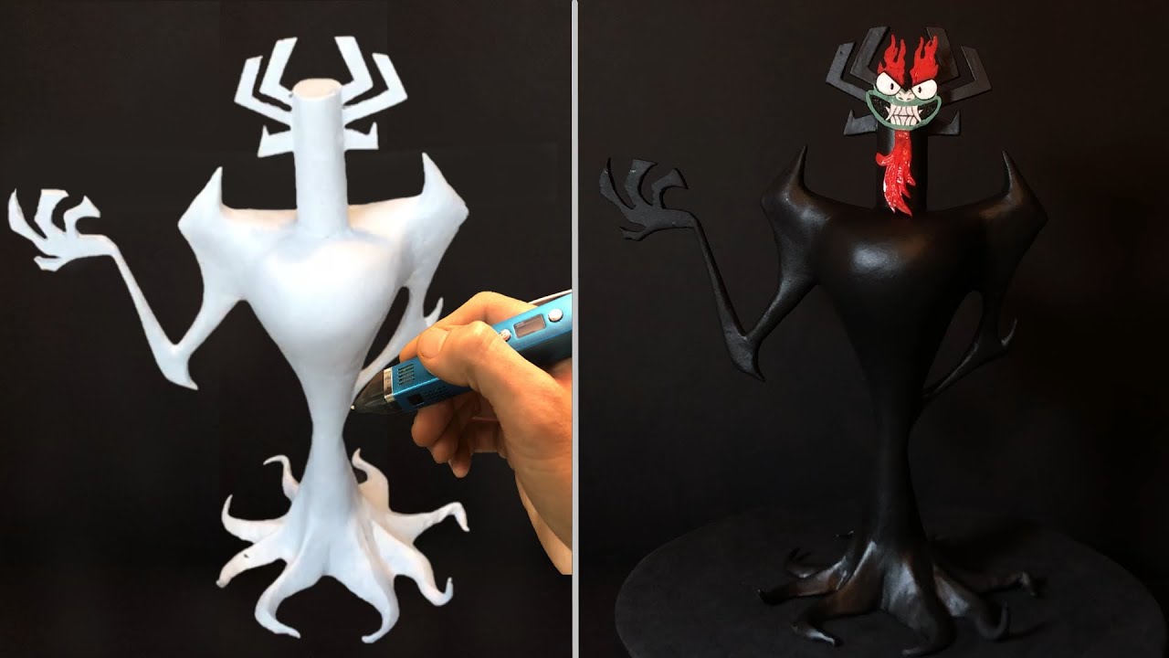 How to make Demon AKU - 3D Pen | Samurai Jack - YouTube
