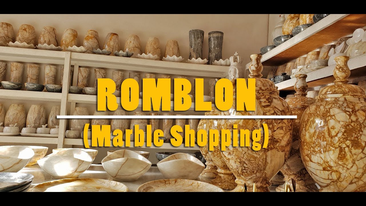 MARBLE SHOPPING IN ROMBLON - YouTube