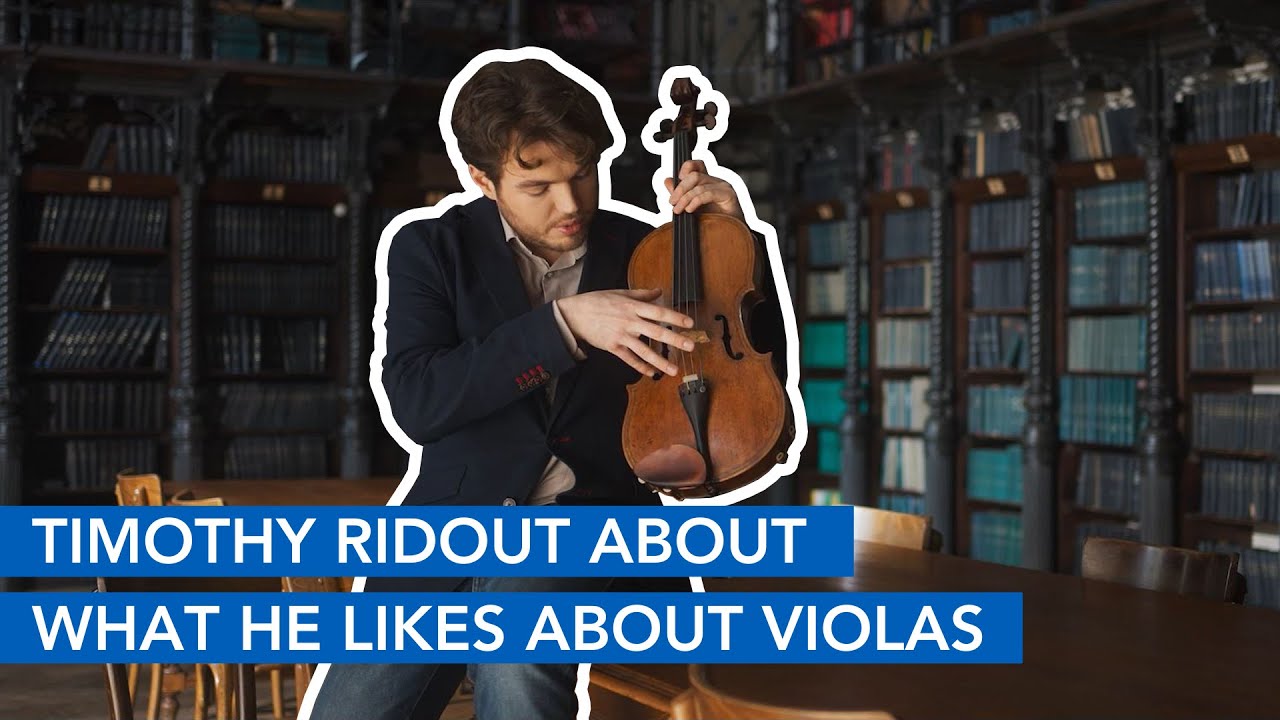 Violist TIMOTHY RIDOUT on his favorite sound of violas - YouTube