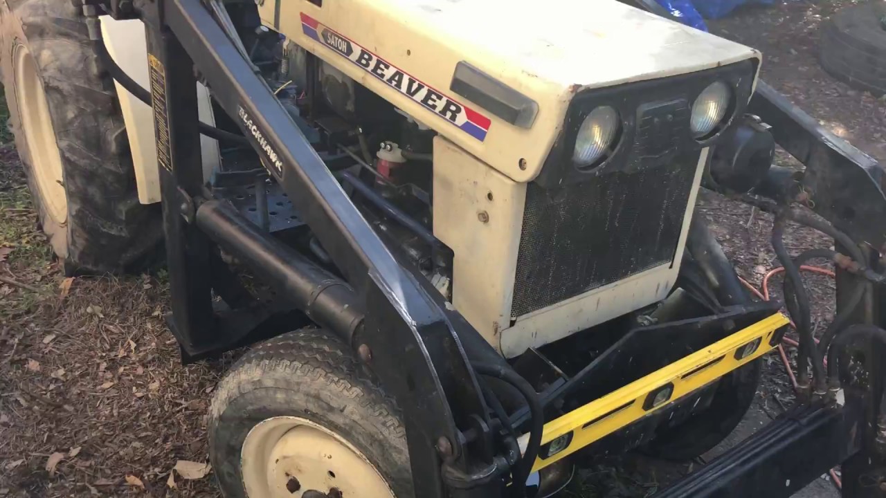 77 Wont Go Satoh Beaver S370D 4x4 Walkaround - YouTube