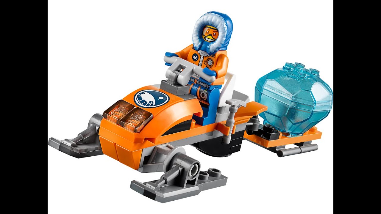 60032 LEGO Arctic Snowmobile (instruction booklet) - YouTube