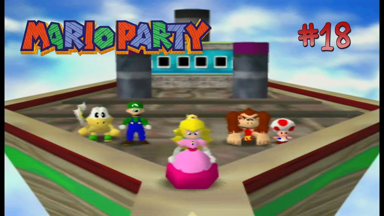 Mario Party [Nintendo 64] Game #18 - Luigi's Engine Room - YouTube