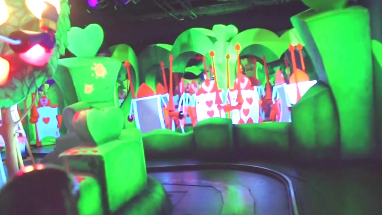 NEW Alice in Wonderland Ride ~ NEW Projection Effects ~ Disneyland ...