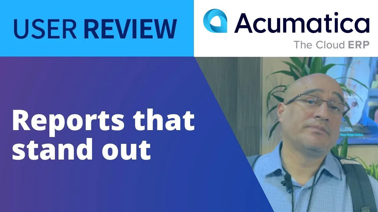 Acumatica Review: One Web Developer's perspective - YouTube