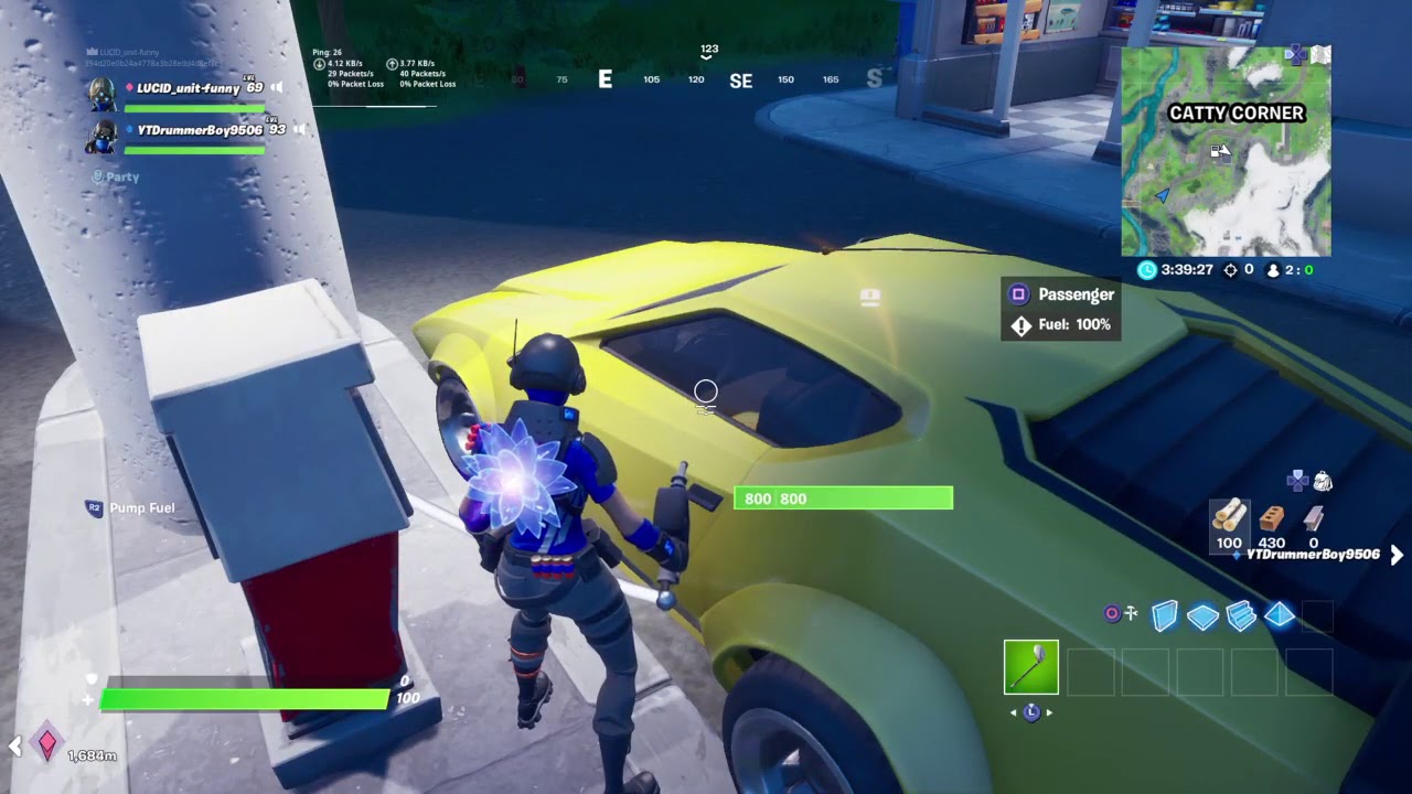 Fortnite races with Jayden - YouTube