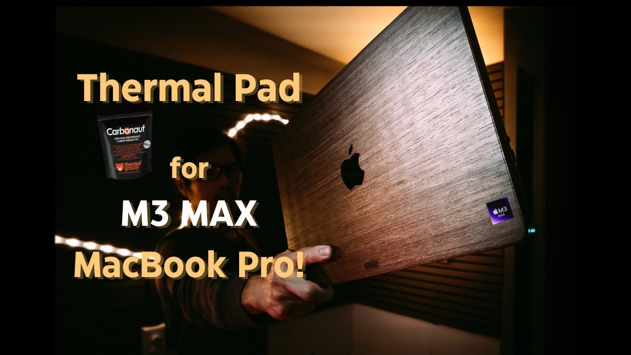 M3 Max MacBook Pro with Carbonaut Thermal Pad INSIDE | The Perfect ...