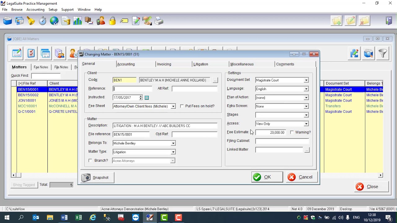 Matters The Qbe Query By Example Screen Youtube