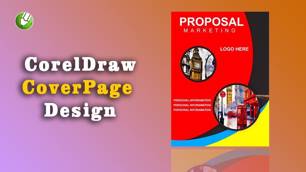 How to Design a Stunning Cover Page in CorelDRAW | Step-by-Step ...