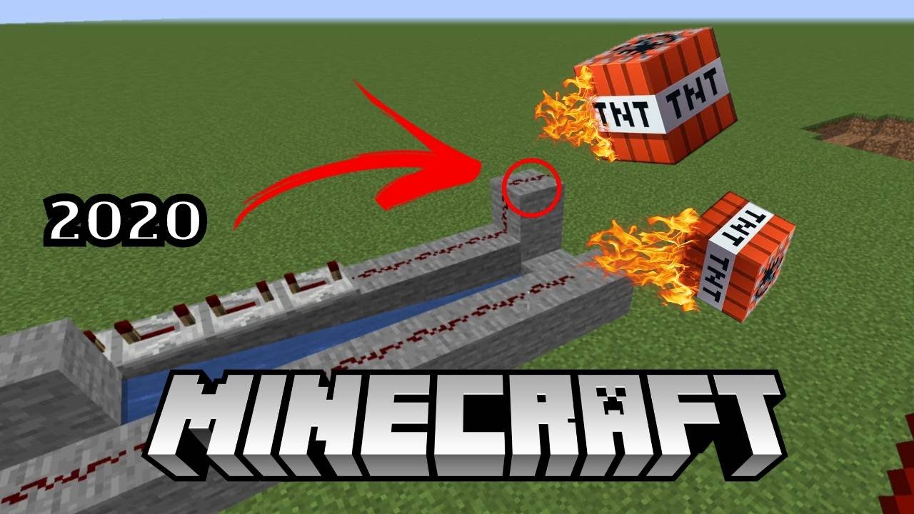 How To Make A Working Cannon In Minecraft 2020 - YouTube