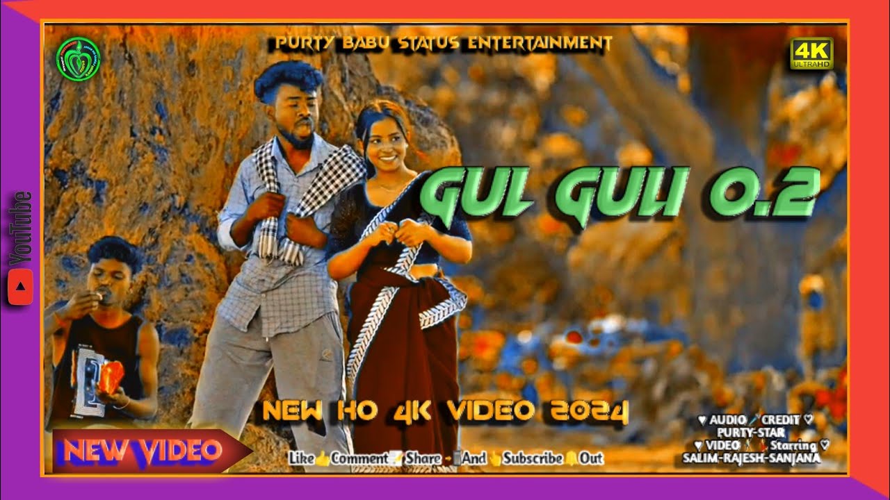NEW_HO_MUNDA_4K_VIDEO_2024!!GUL_GULI_2!!PURTY_STAR_SONG!!HO_MUNDA ...