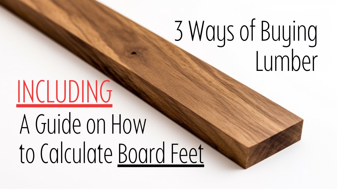 Discover the 3 Ways of Buying Lumber & Hacks for Calculating Board Feet ...