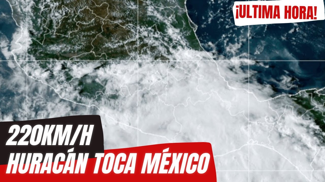 🚨El huracán «John» azota la costa del Pacífico mexicano con vientos de ...
