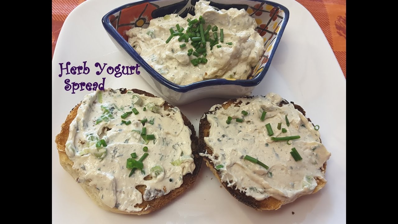 best yogurt herb spread ever - YouTube