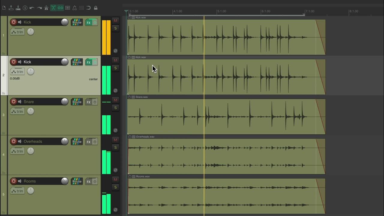 Transient Controller - JS Plugin in REAPER - YouTube