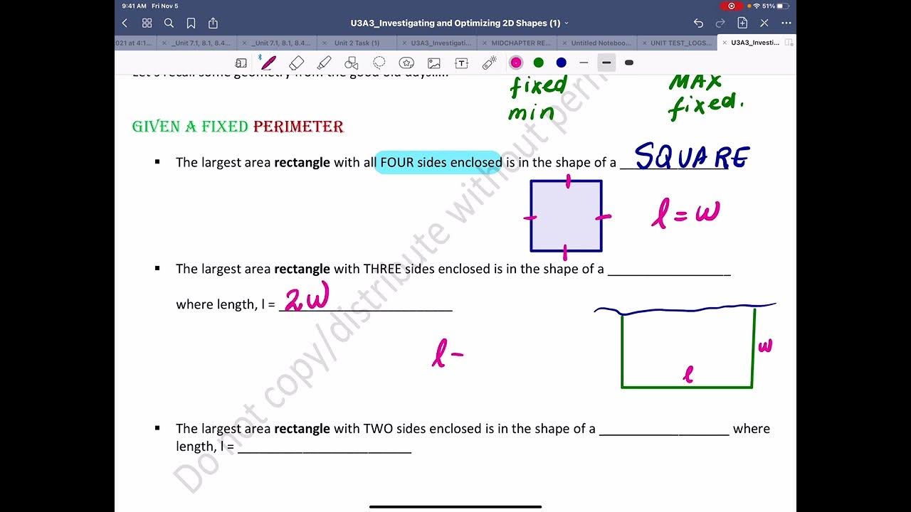Optimization of 2D Shapes - YouTube