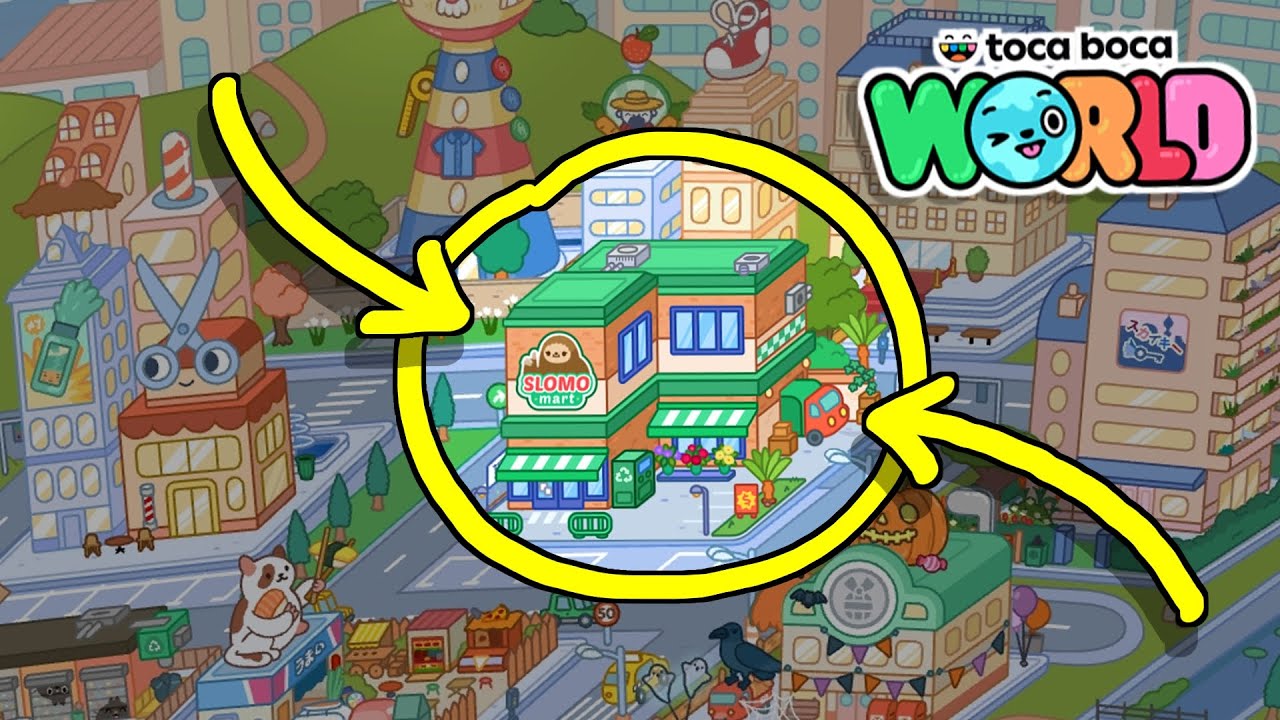 NEW SLOTH STORE IN TOCA BOCA // TOCA BOCA WORLD / HAPPY TOCA - YouTube