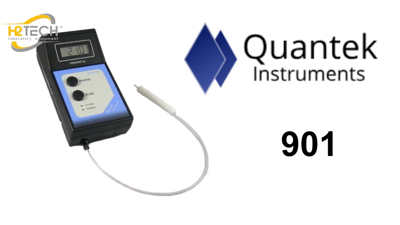 Máy Đo Nồng Độ Oxy Cầm Tay QUANTEK 901 | H2TECH - QUANTEK - YouTube