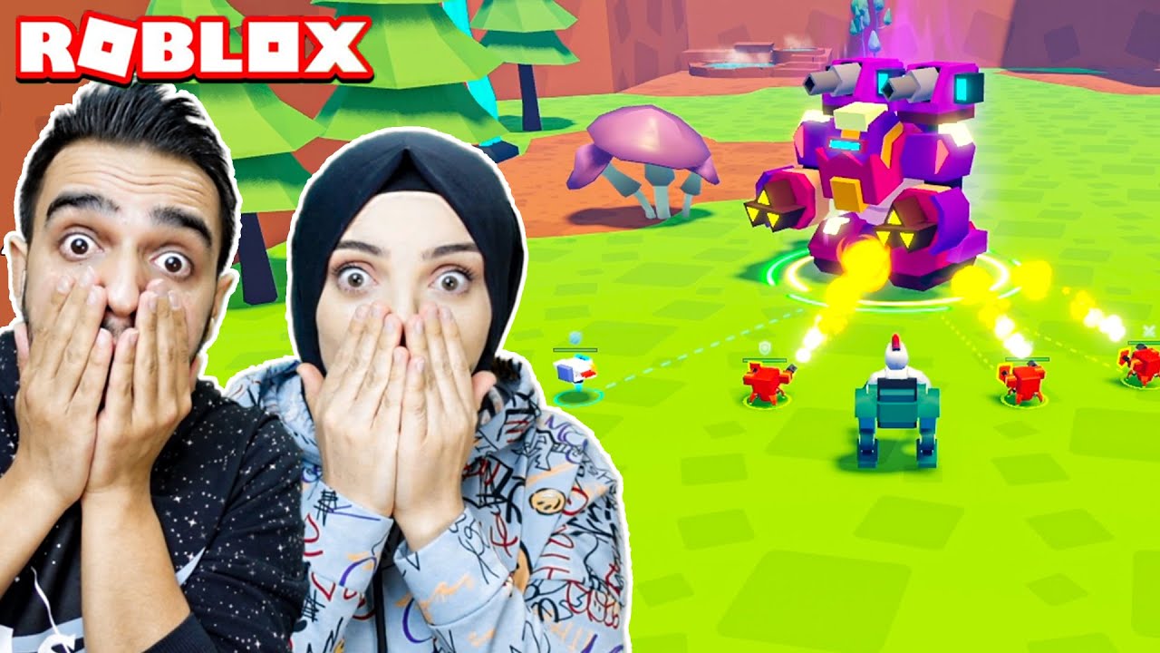 BÜYÜK ROBOT BOSS GELDİ !! 😱 Roblox Bot Clash - YouTube