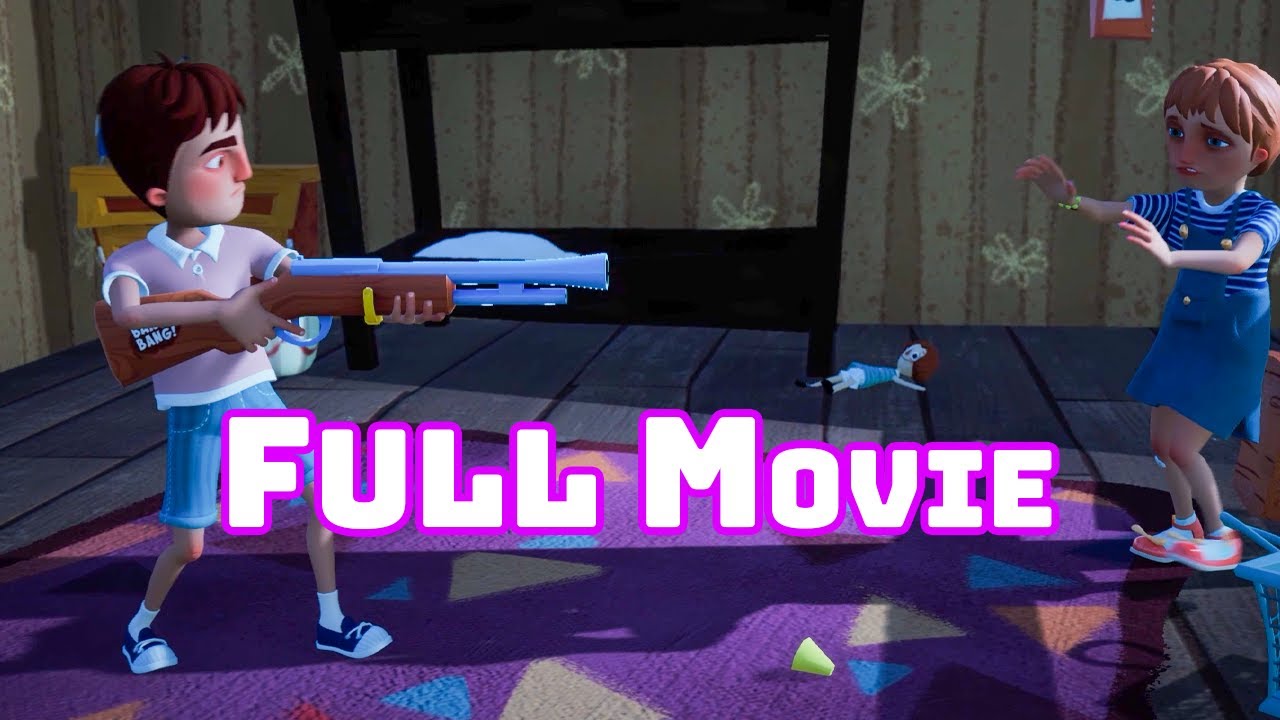 HELLO NEIGHBOR | FULL STORY - The Game Movie - YouTube