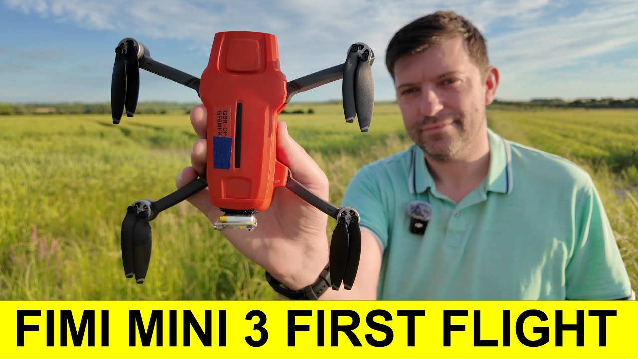 FIMI MINI 3 FIRST FLIGHT. THIS DRONE IS FEATURE PACKED! - YouTube